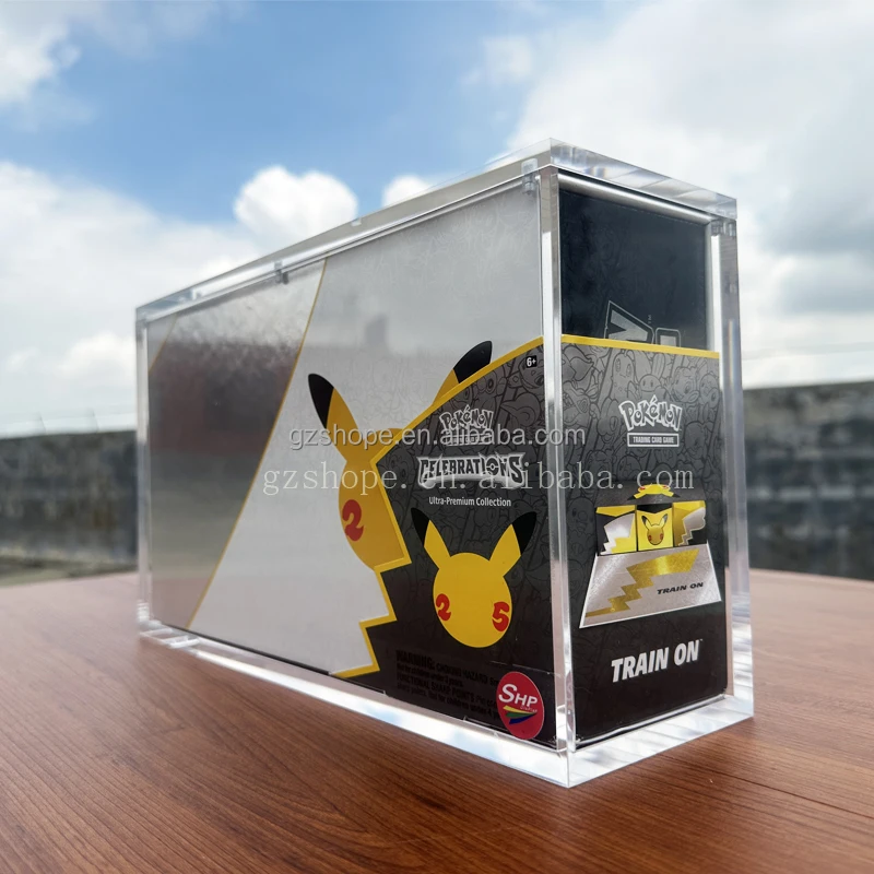 Shp Strong Magnet Pokemon Tcg 25th Anniversary Upc Case/acrylic Ultra ...