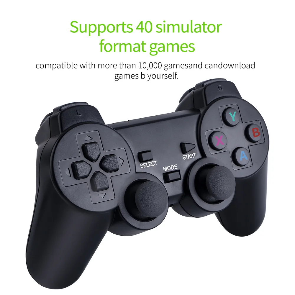 M8 Console 2.4G Dual Wireless Controller Game Stick 4K Linux OS 20000 ...