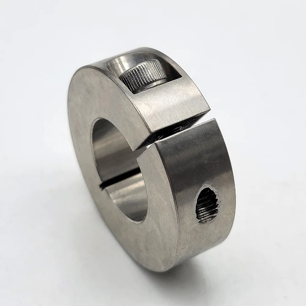 14mm threaded clamp collar and stainless steel spilt shaft clamp ...