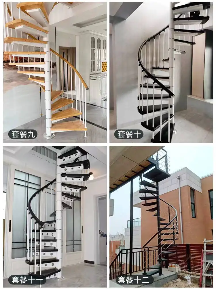 Indoor Staircase Star Railing - Modern L Shaped Design