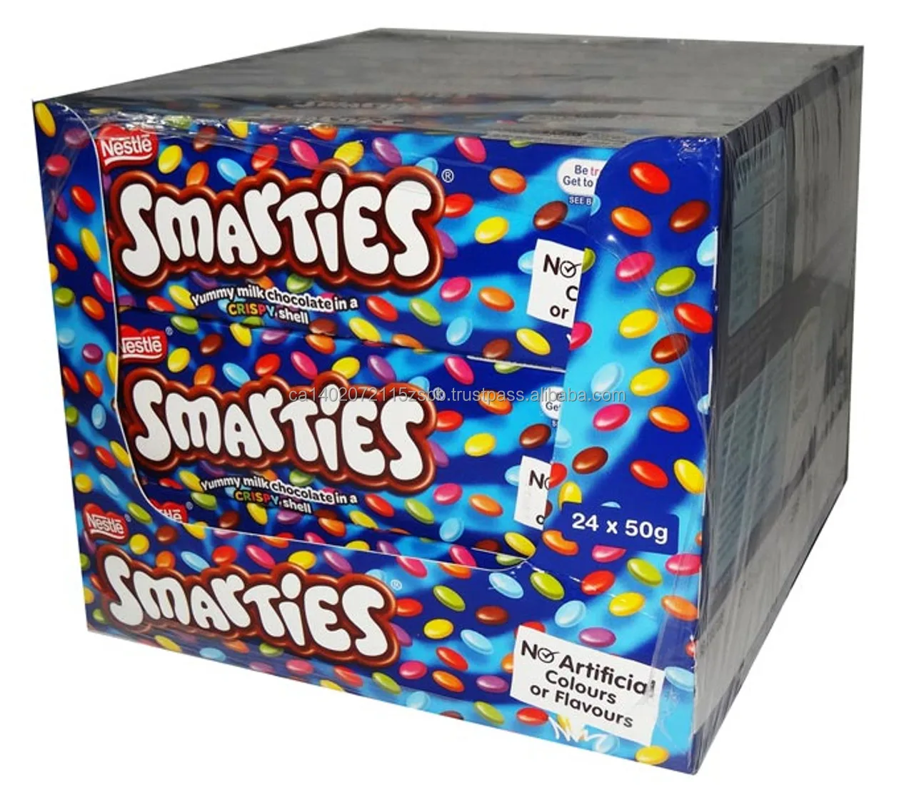 Nestle Smarties Candy Coated Milk Chocolate - 400 G Pouch