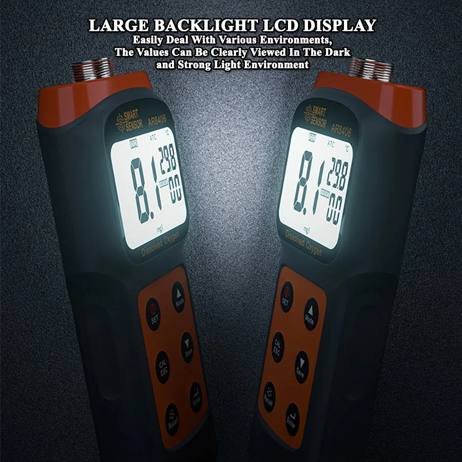 Smart Sensor AR8406 - Precision DO Analyzer for Water Quality