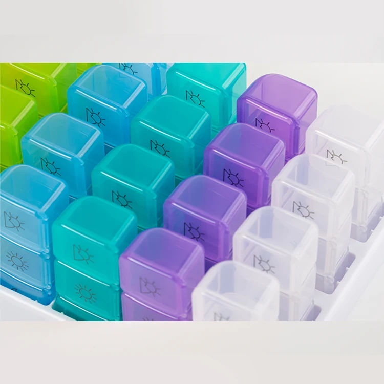 31-day Pill Dispenser,Divided For Three Daily Doses,Monthly Pill ...