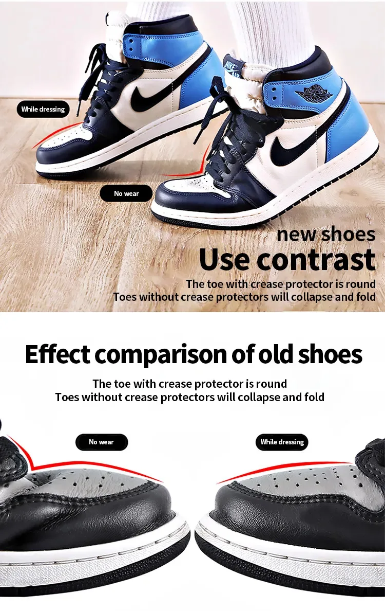 Shoe Crease Protectors - Anti-Wrinkle & Dirt Guards