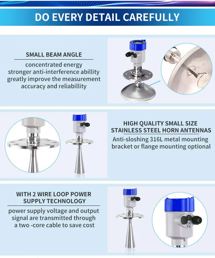 Atech Level Sensor - Precision Radar for Acid Water Tanks