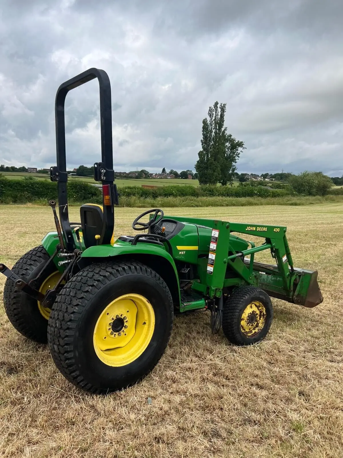 John Deere 4400 Compact Tractor With Front Loader 4x4 - Buy Tractor ...