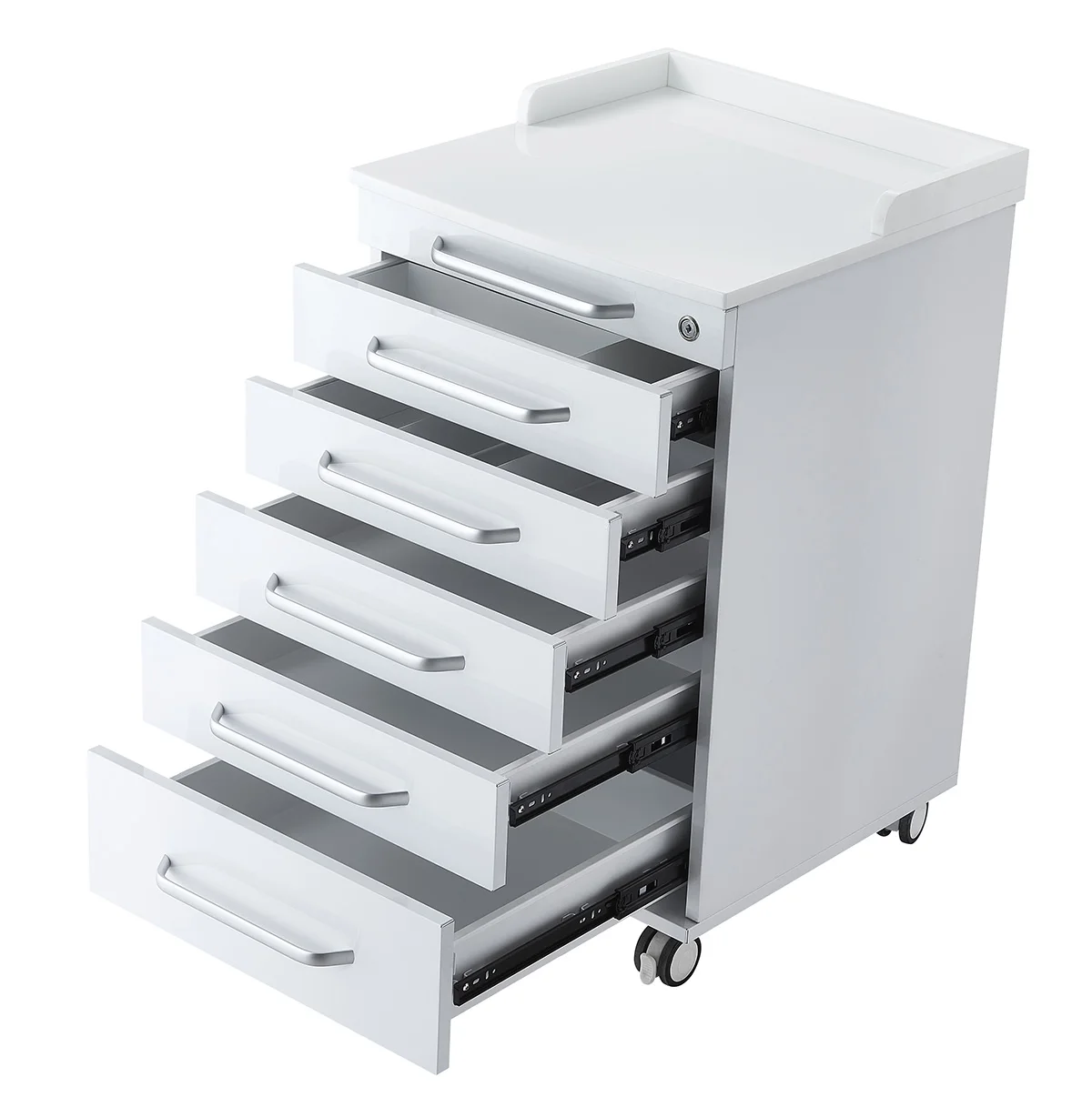 Mobile Stainless Steel Cabinet Dental Cabinet Cinic With Silent Wheels ...