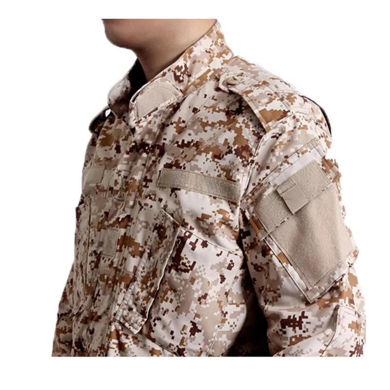 Camouflage Training Uniform Digital Camo For Outdoor Activity And ...