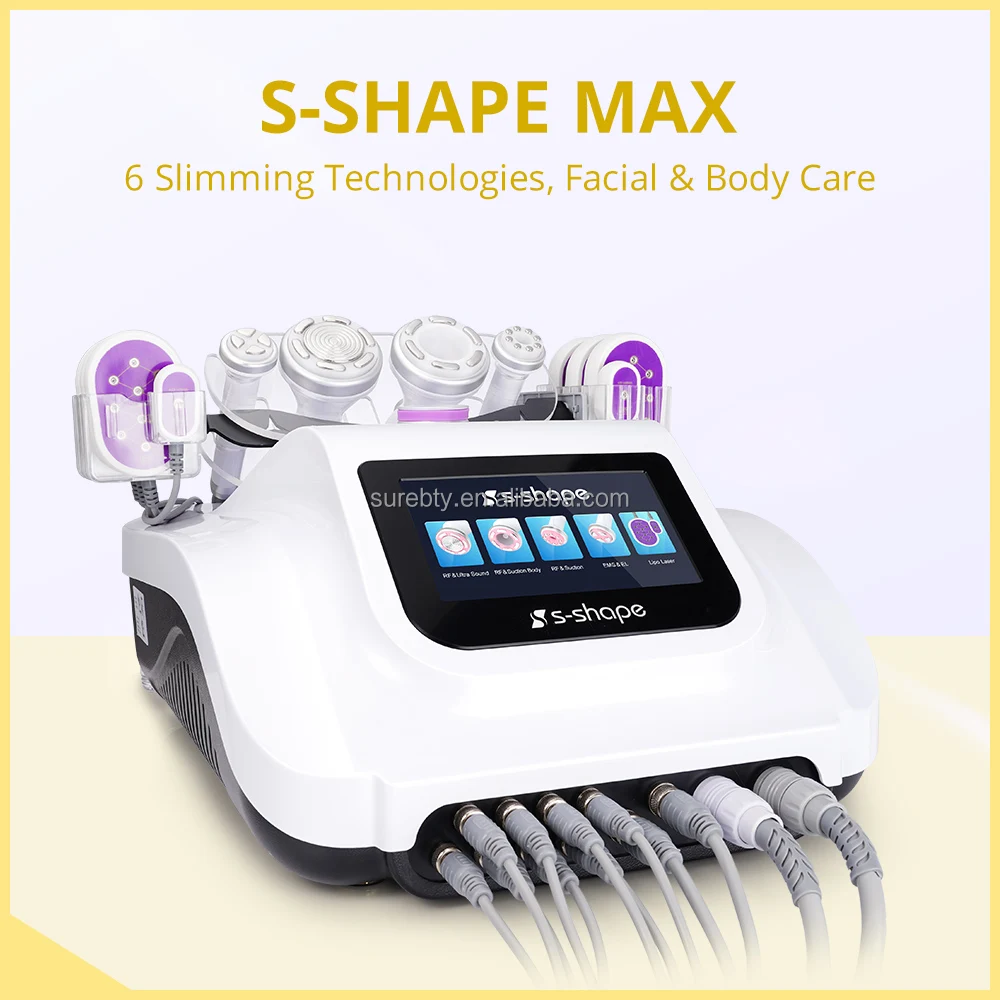 Mychway 6 In 1 S Shape Machine Radio Frequency Machine Vacuum Rf Skin ...