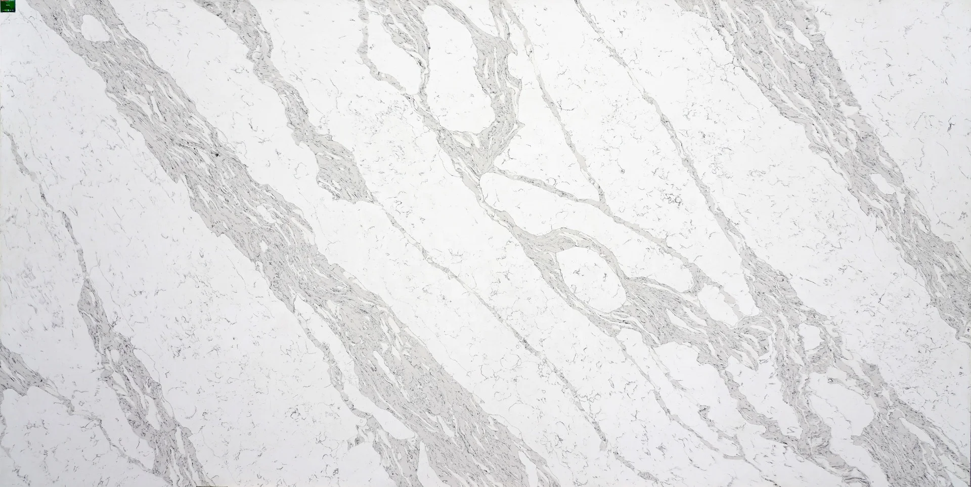 Calacatta Polaris Polished Surface Bookmarked Artificial Quartz Natural ...