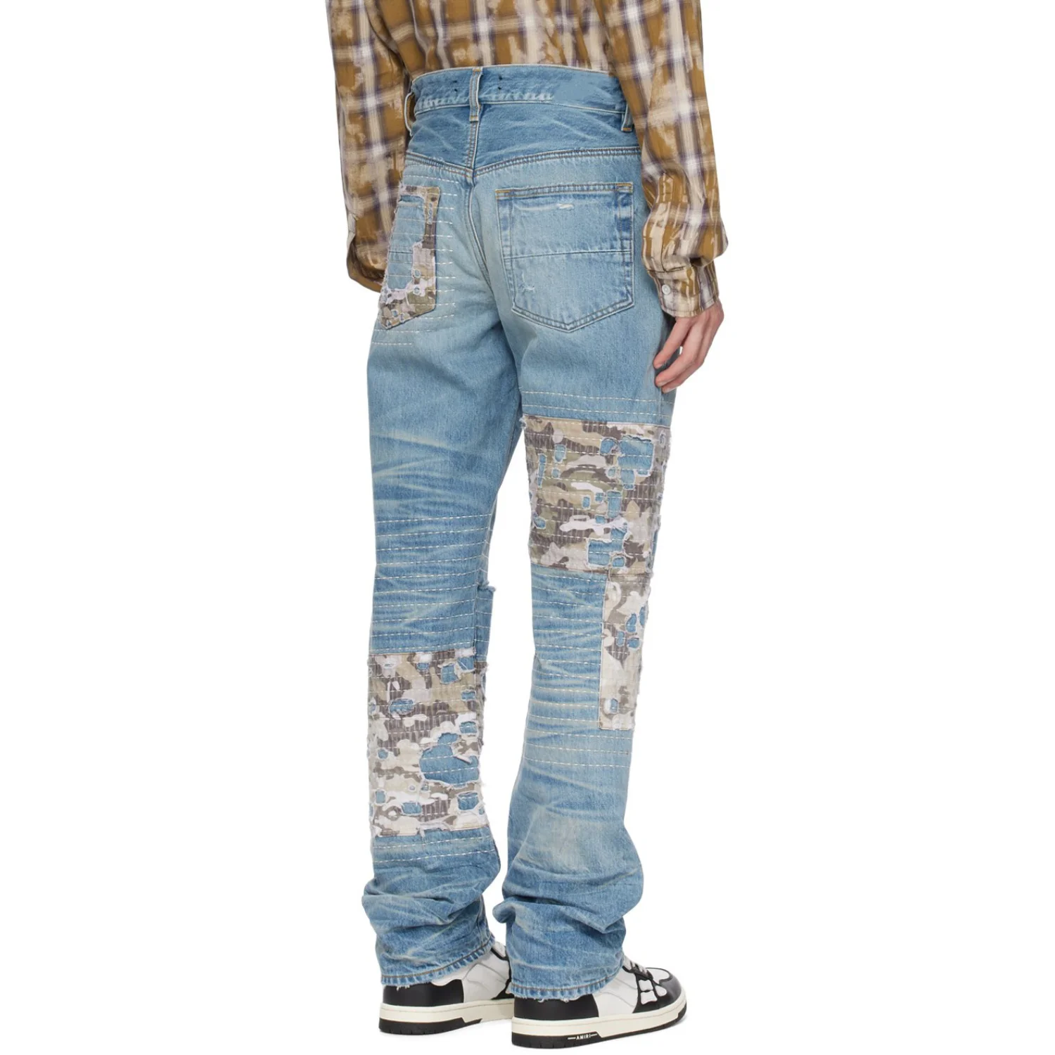 Sense Customized Heavy Distressed Repaired Boro Kapital Men Denim Jeans ...