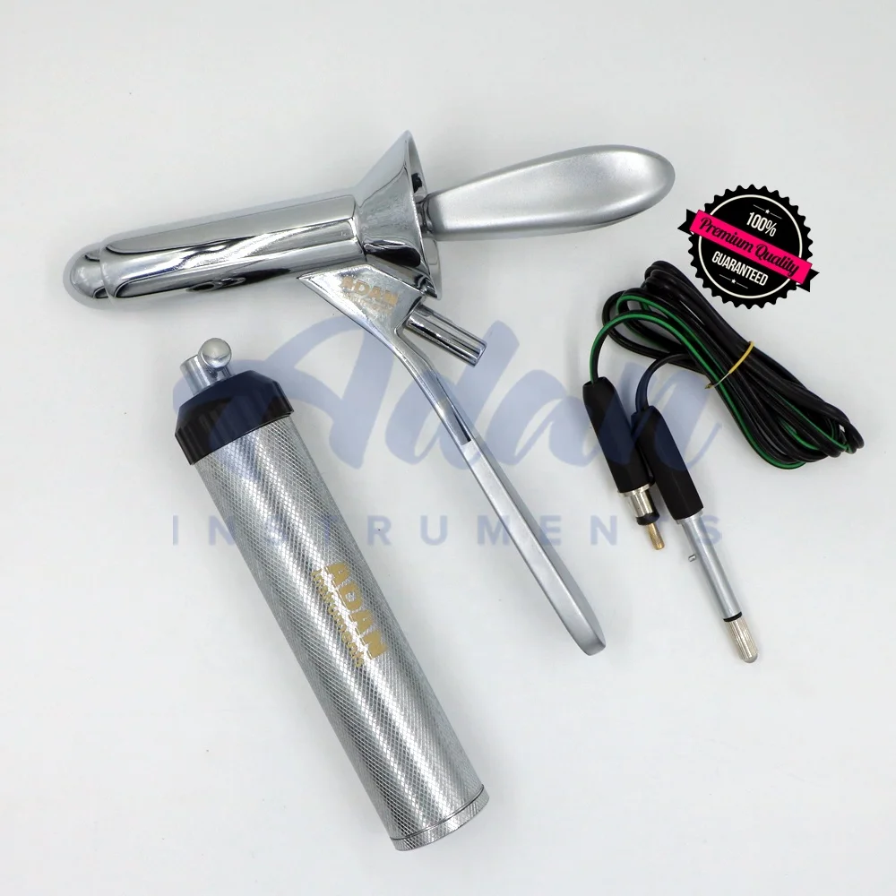 3 Pieces Adan Premium Reusable Proctoscope Set Led With Light Source ...