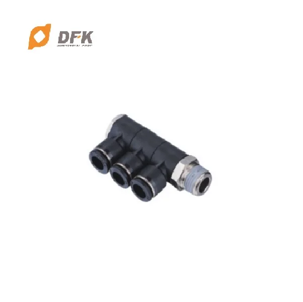 Air Pneumatic 3ways Thread Hydraulic Elbow Fittings - Buy Male Thread ...
