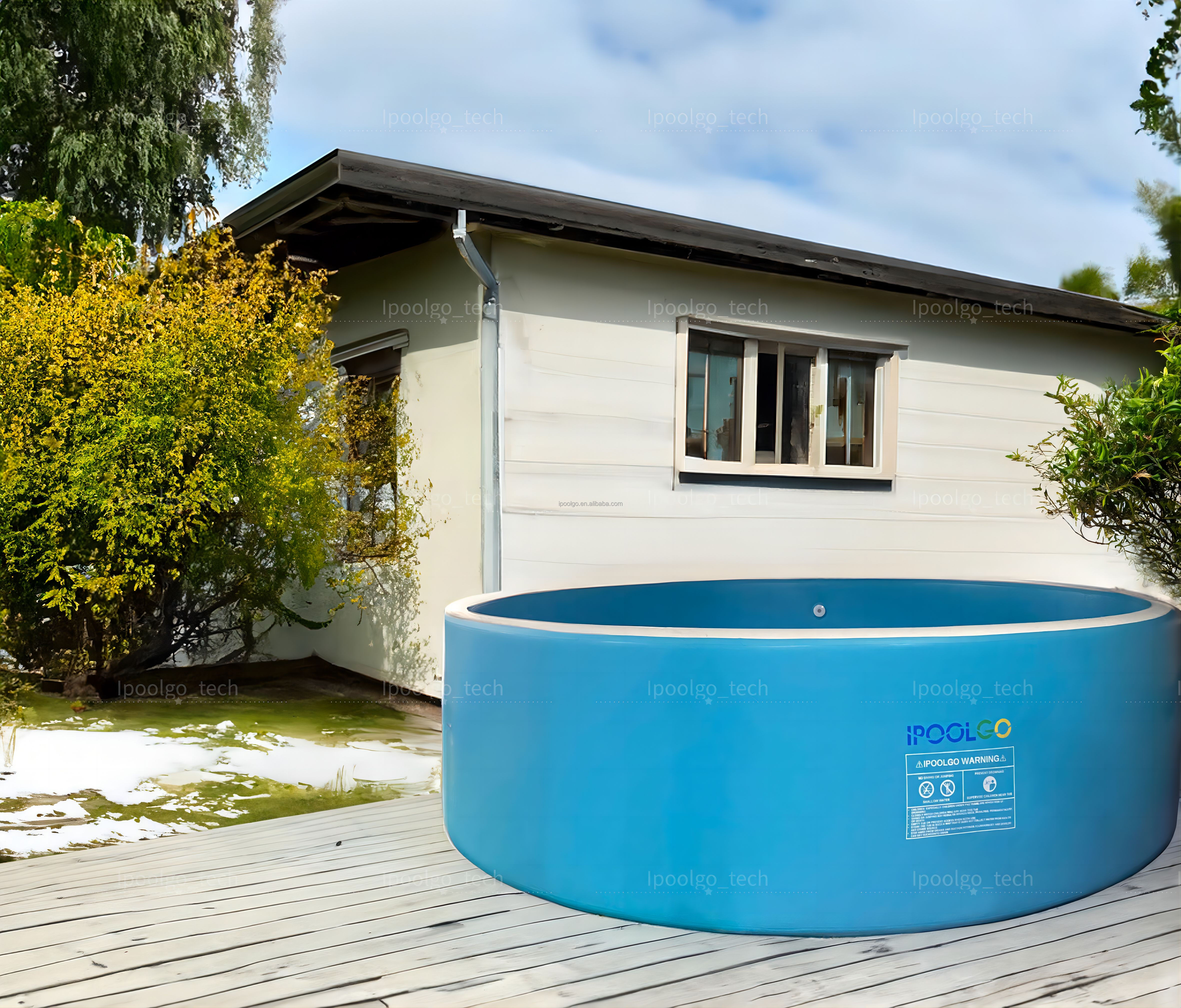 IPOOLGO Inflatable Pools - Perfect for Home and Outdoor