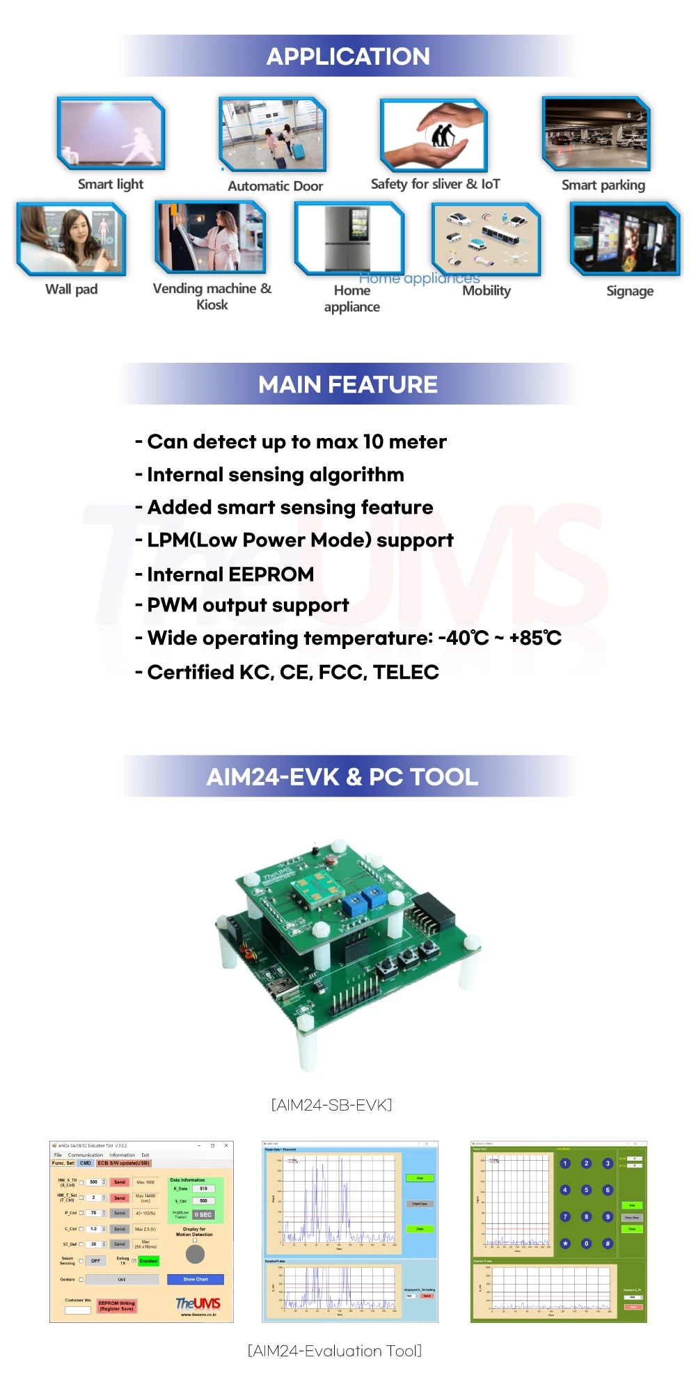 Millimeter-wave Radar Sensor Module For Motion Detection And Electronic ...