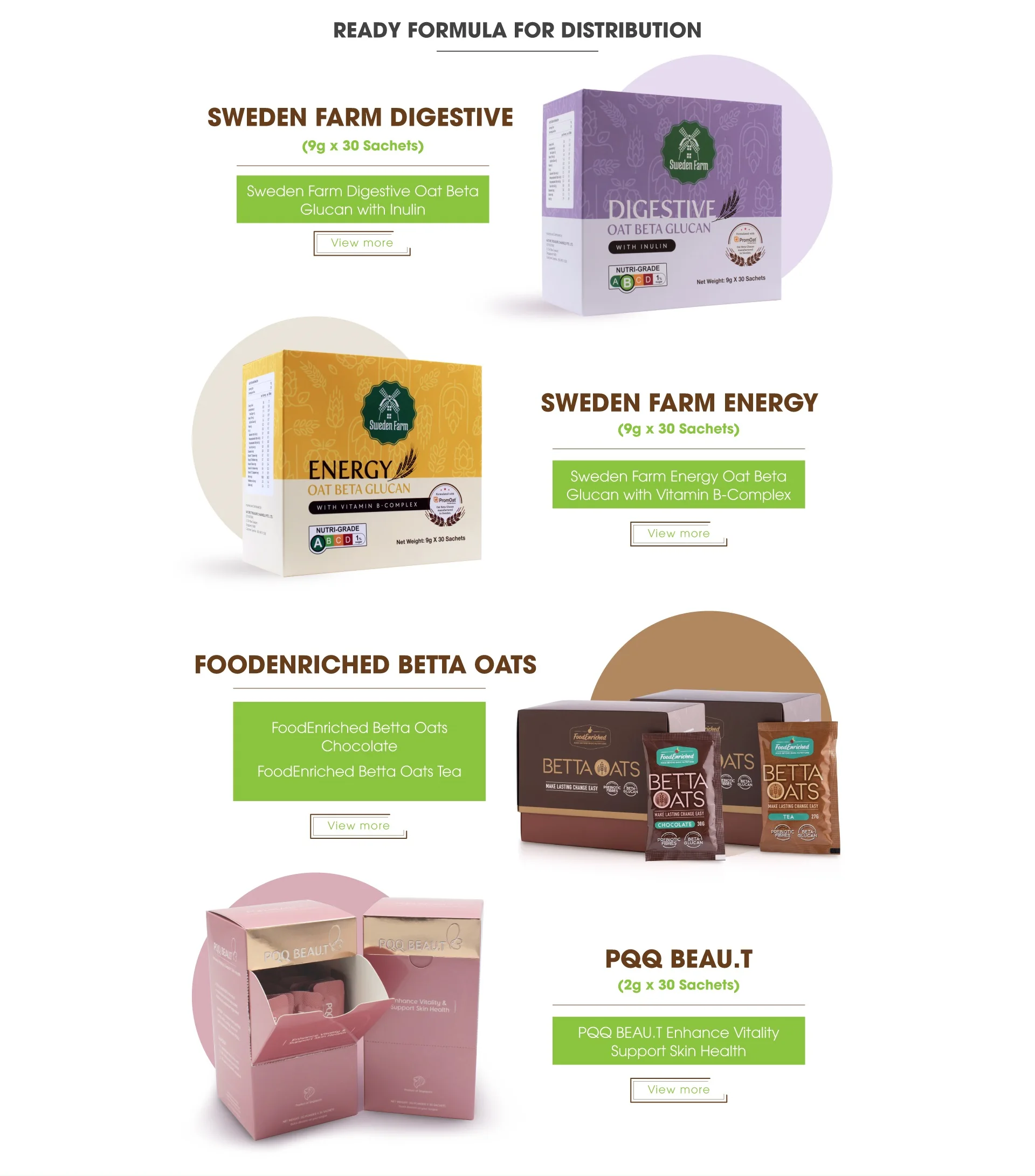 Oem Beta Glucan Oat Powder Instant Healthcare Certified High Fibre ...