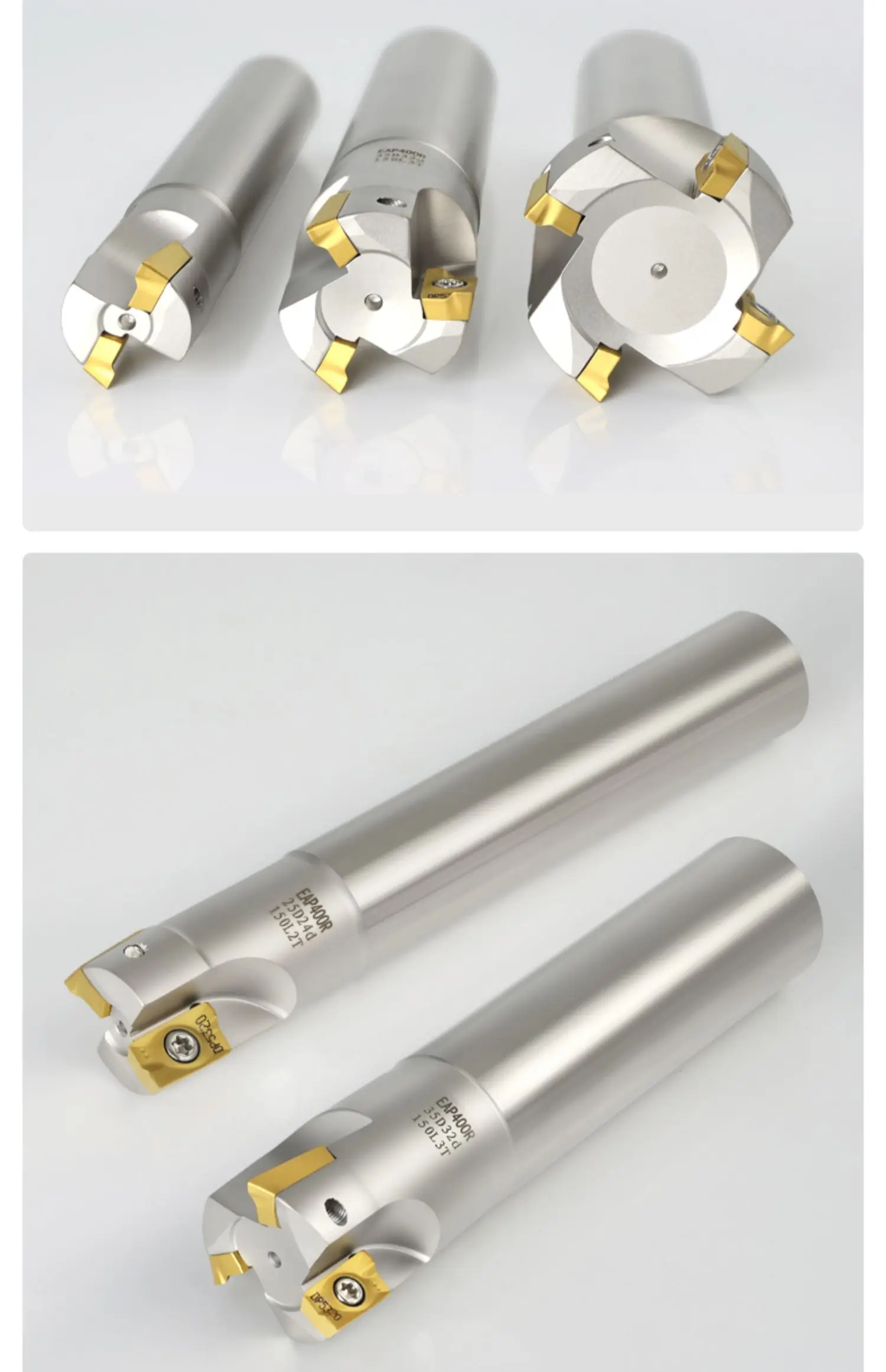 High Quality Indexable Endmill Milling Cutter BAP300R BAP400R