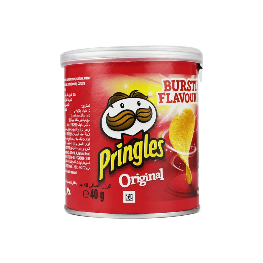 Pringles Original 40g - Tangy Bliss In Every Crispy Stack - Buy Zesty ...