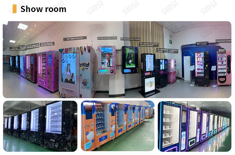 4 Layers Smart Vending Machine for Beauty Products - 10 Inch Touch Screen