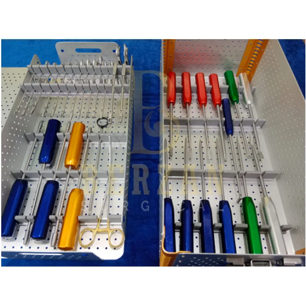 Complete Set of Arthroscopic Shoulder Surgery Instruments