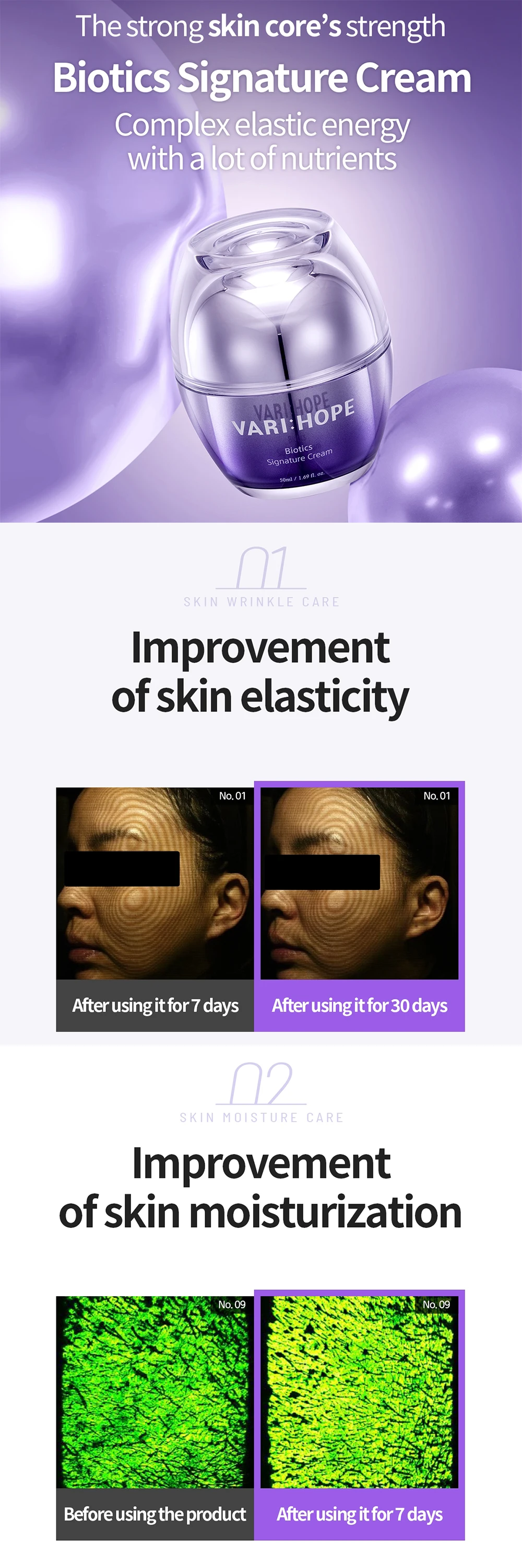 Cream Biotic Facial Korea Skincare Vari:hope Biotics Signature Cream ...