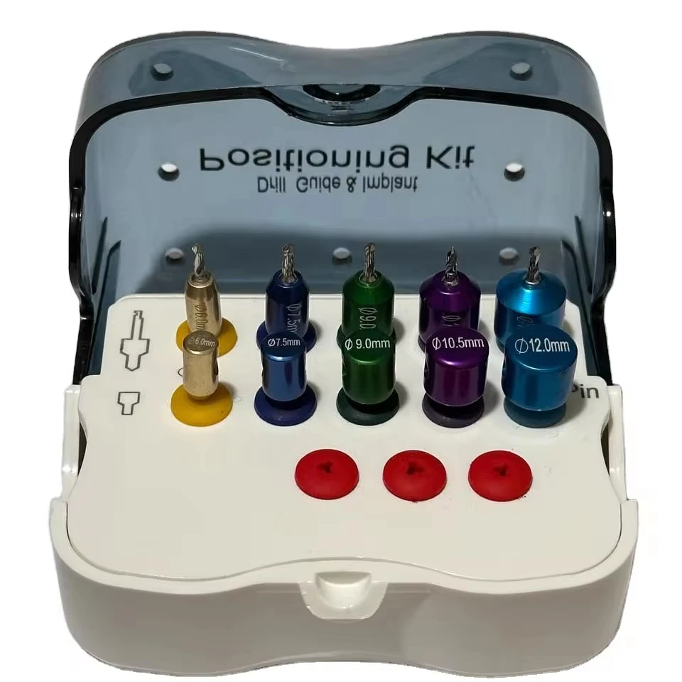 Drill Implant Guide Kit and Titanium Positioning Kit 10 Pieces with ...