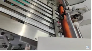 Automatic Friction Feeding System A3 A4 Folding Machine Commercial ...