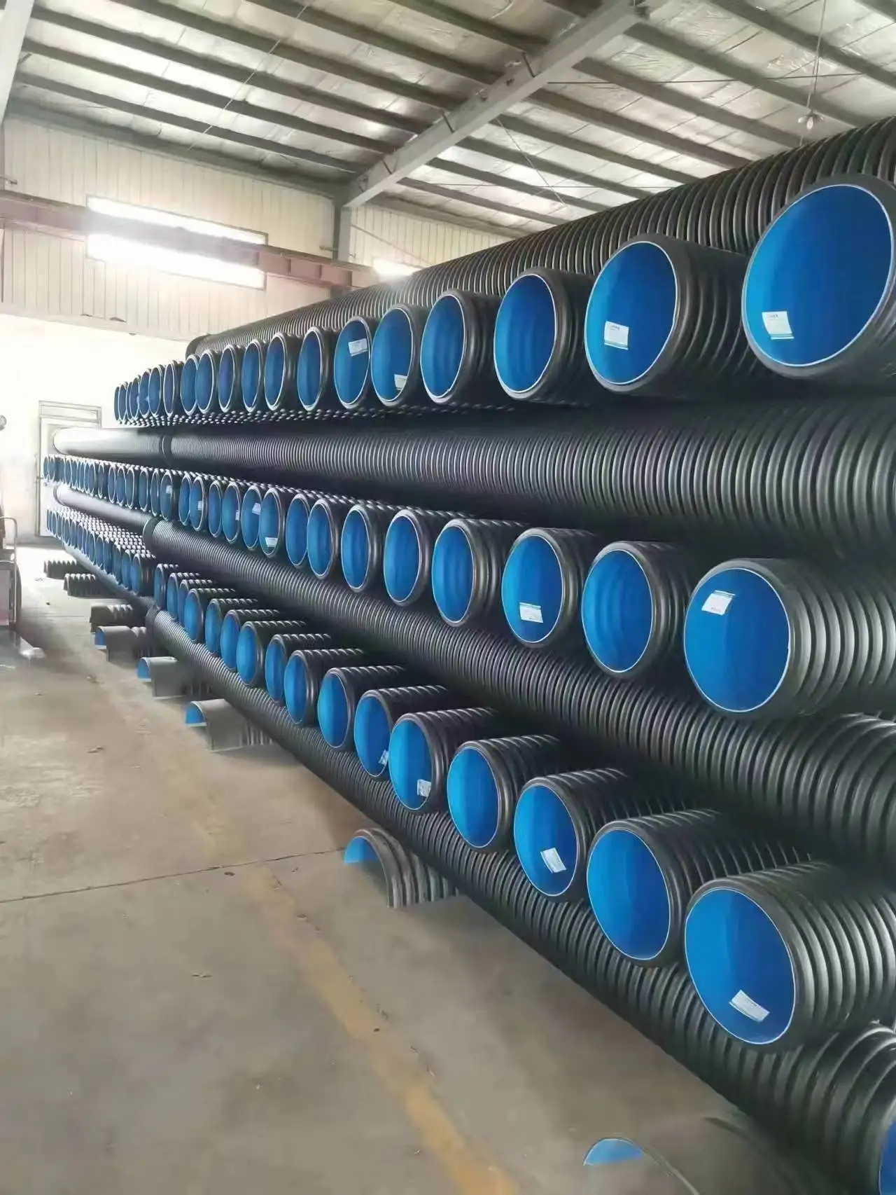Hdpe Corrugated Pipes - Buy Corrugated Pipes,Double Wall Corrugated ...