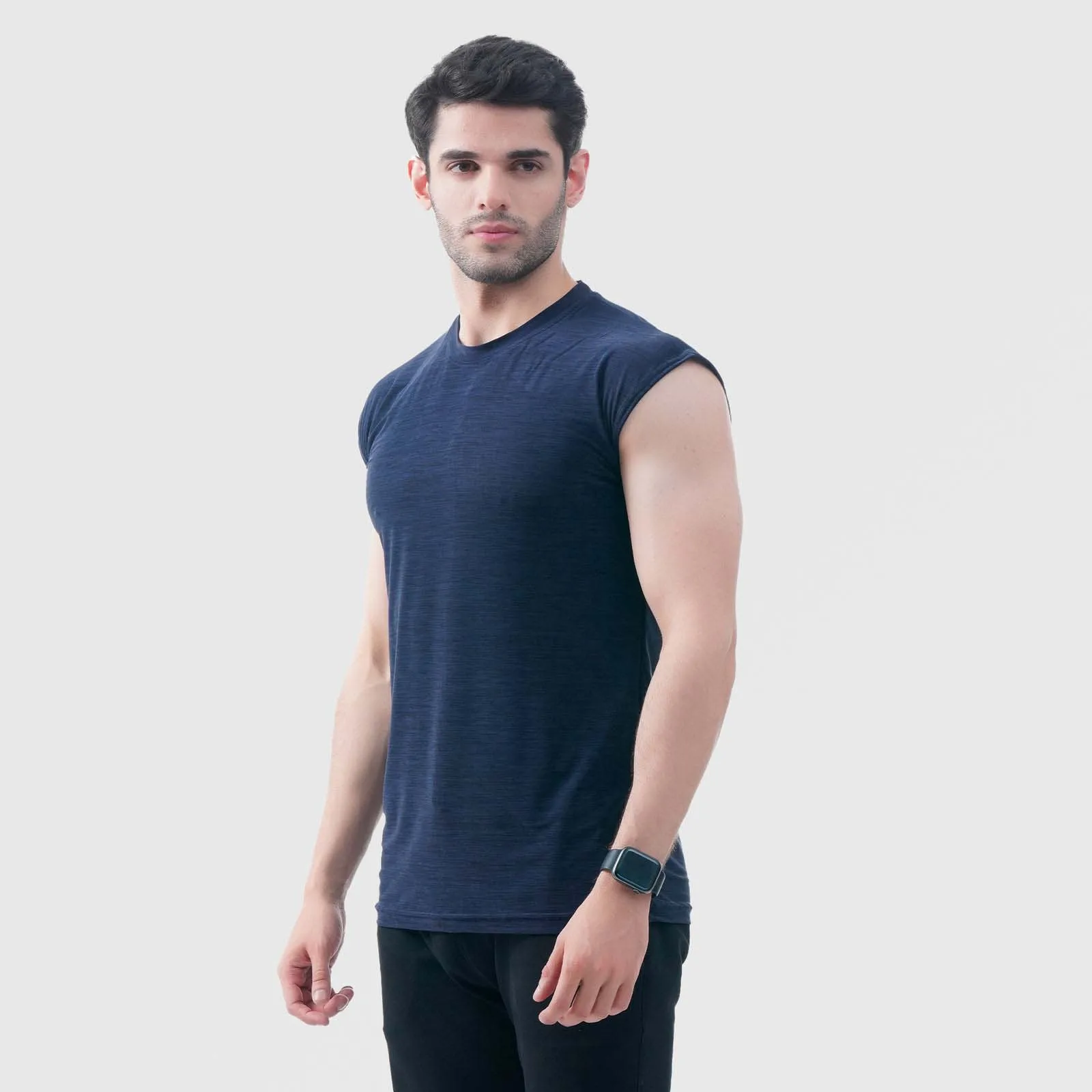 Mens New Design Mens Vest Tops Oversized Gym Wear Big Armhole Open Side ...