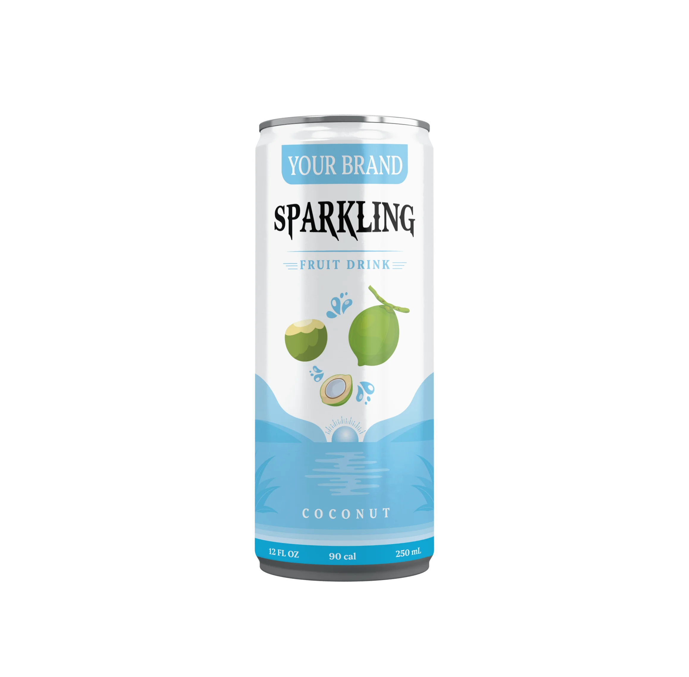 High Quality 250ml Oem Carbonated Drinks Private Label Fruit Juice & Sparkling Water With Soda ...