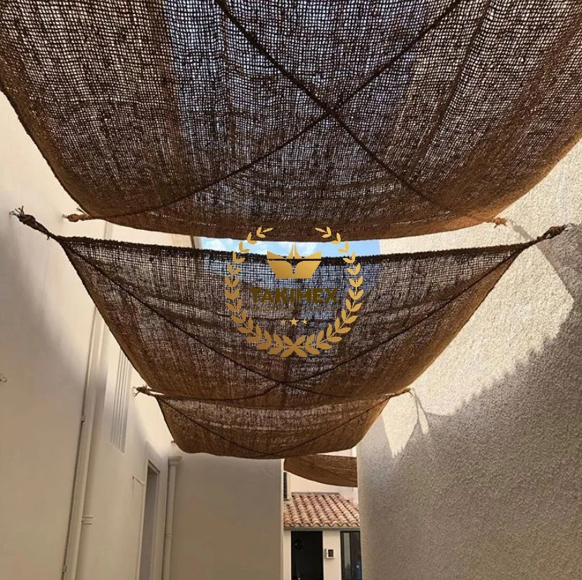 High Quality Coconut Fiber Shade Sail 100% Nature Material Prodtection ...