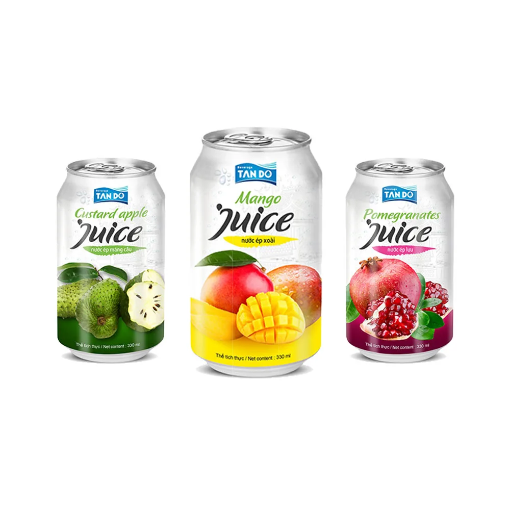 Wholesale 330ml Puree Fruit Juice Drink Private Label No Added Sugar ...