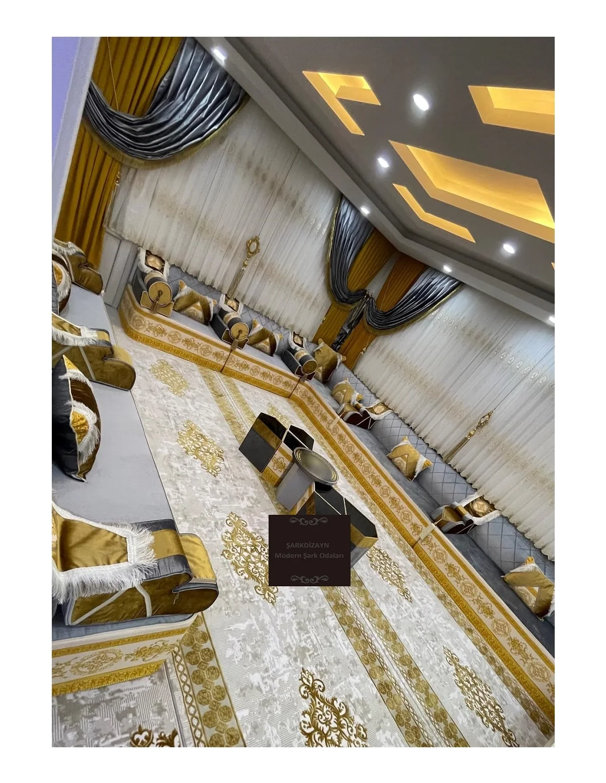 Arabic Majlis Moroccan Majlis Design | Sitting Height 40cm | Sofa ...