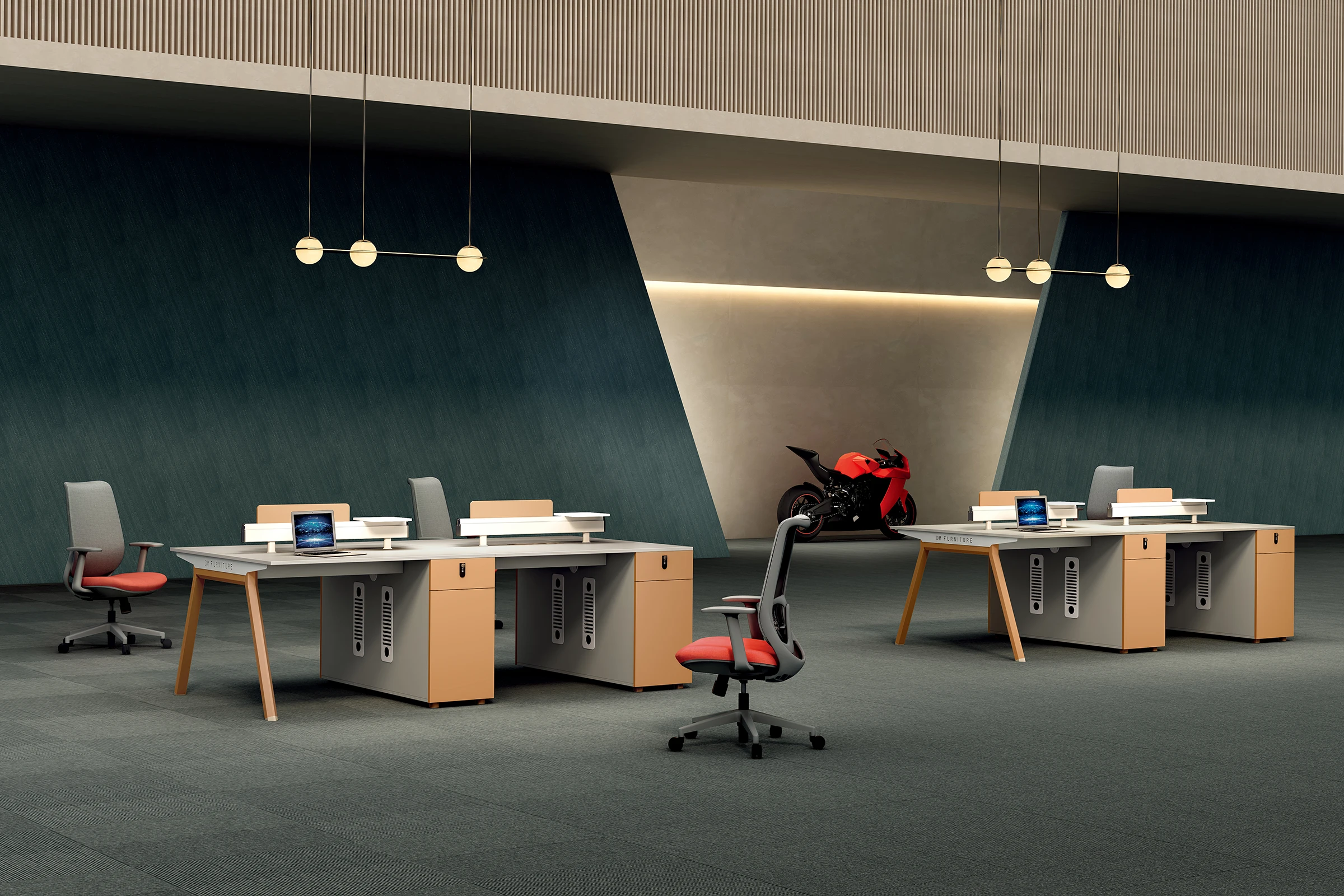 Simple Modern Office Furniture - Customizable Desks