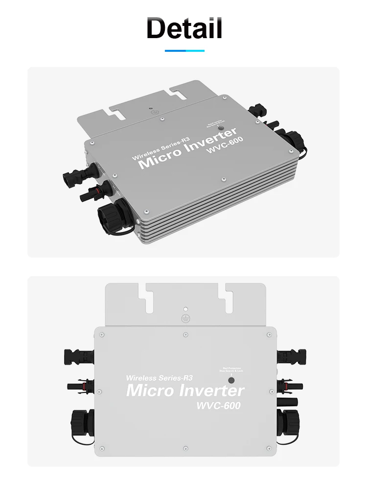 700w Grid Tie Inverter Mppt Solar Input Voc34-46v Ac90-140v Output For ...