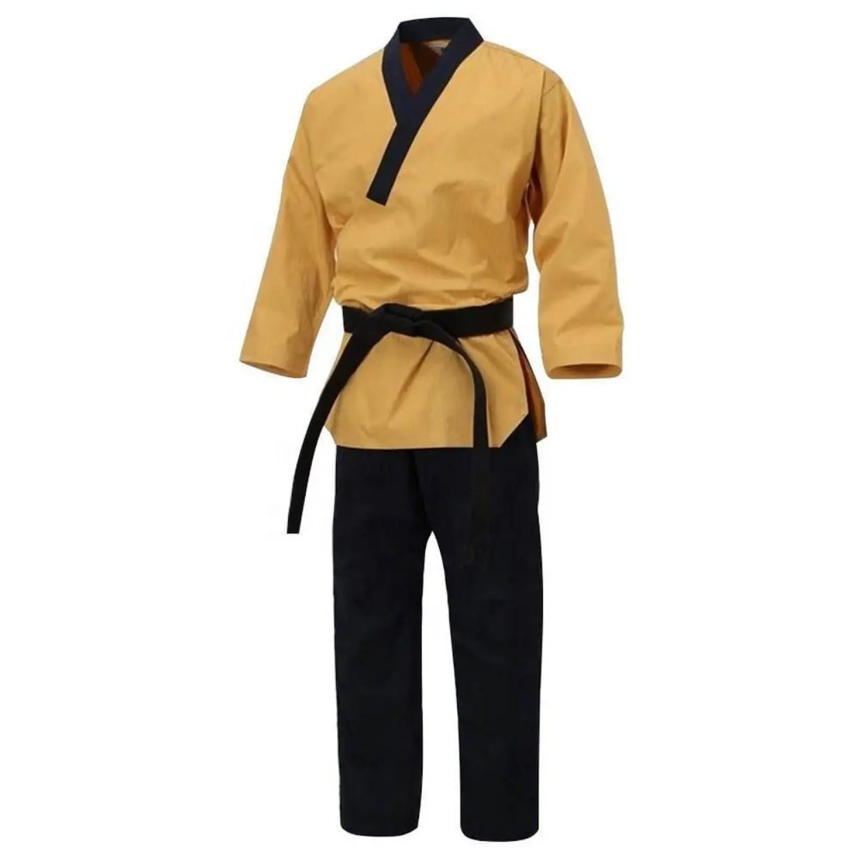 Custom Men 100% Cotton Martial Arts Karate Uniforms Jiu Jitsu Karate ...