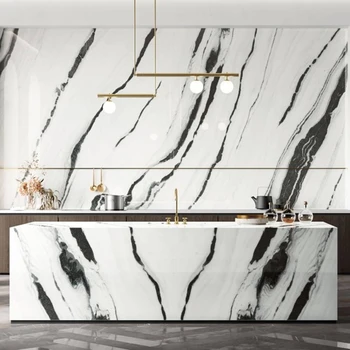 White Panda Marble Slabs Tiles Countertops Multiple Sizes Available At ...