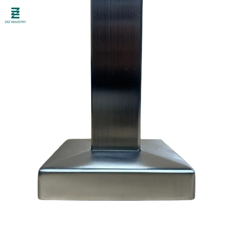 Modern Square Post Decorative Glass Balustrade for Stairs Balcony ...