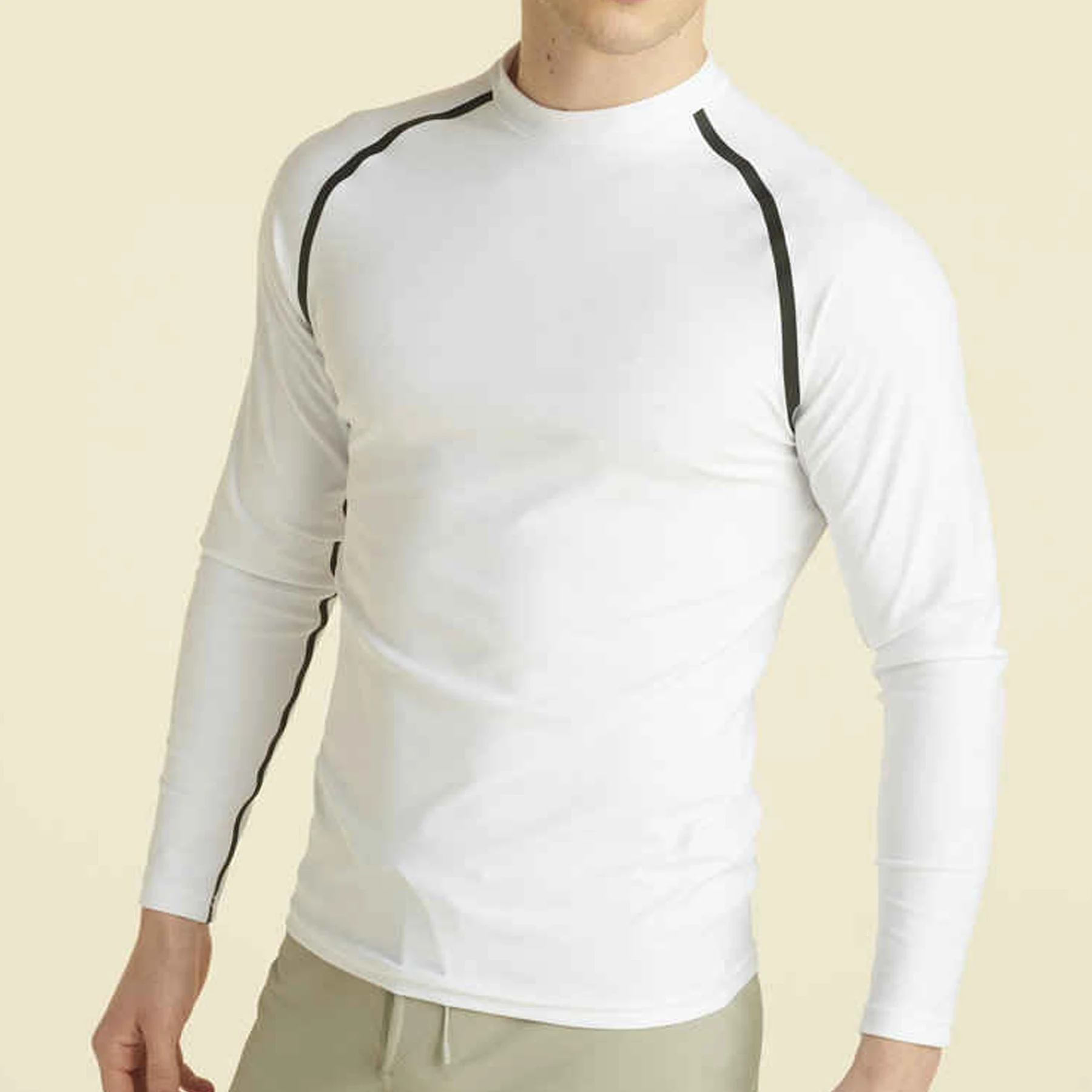 Customized 2024 Best Quality Plain Mma Rash Guard Long Sleeve Rush ...