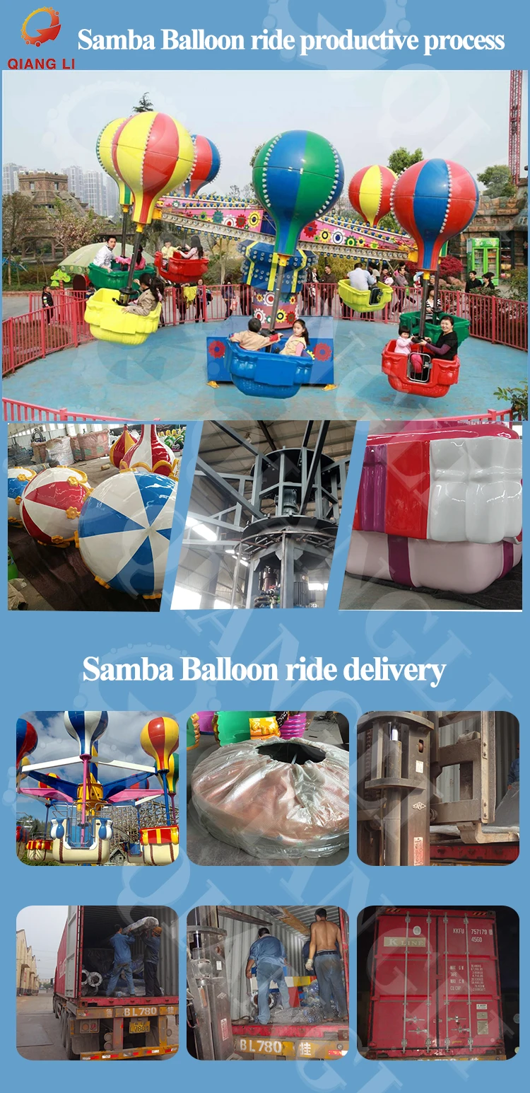 Qiangli Luna Park Outdoor Theme Park Attractions Game Machine Amusement ...