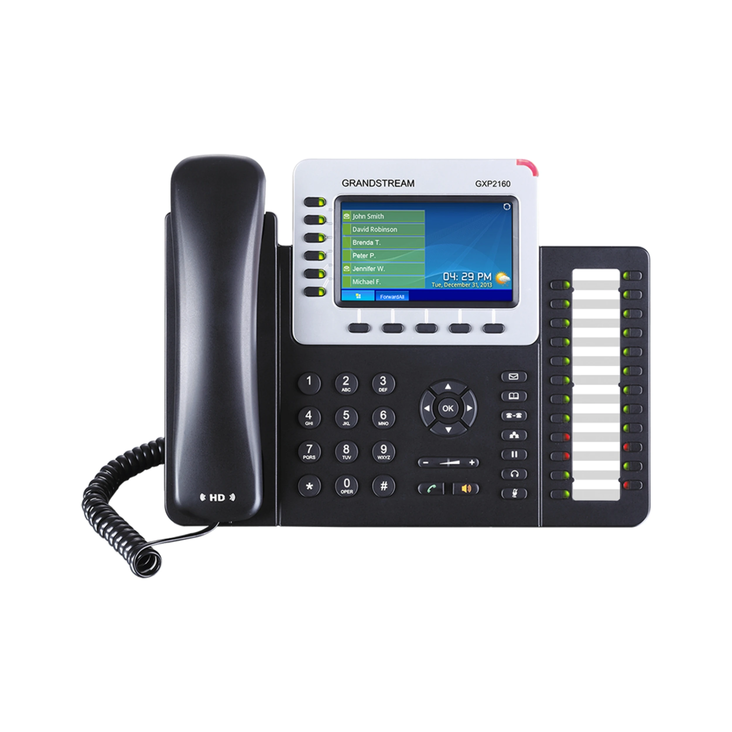 Grandstream GXP2160 - Business Voip IP Phone with 5-Way Calls
