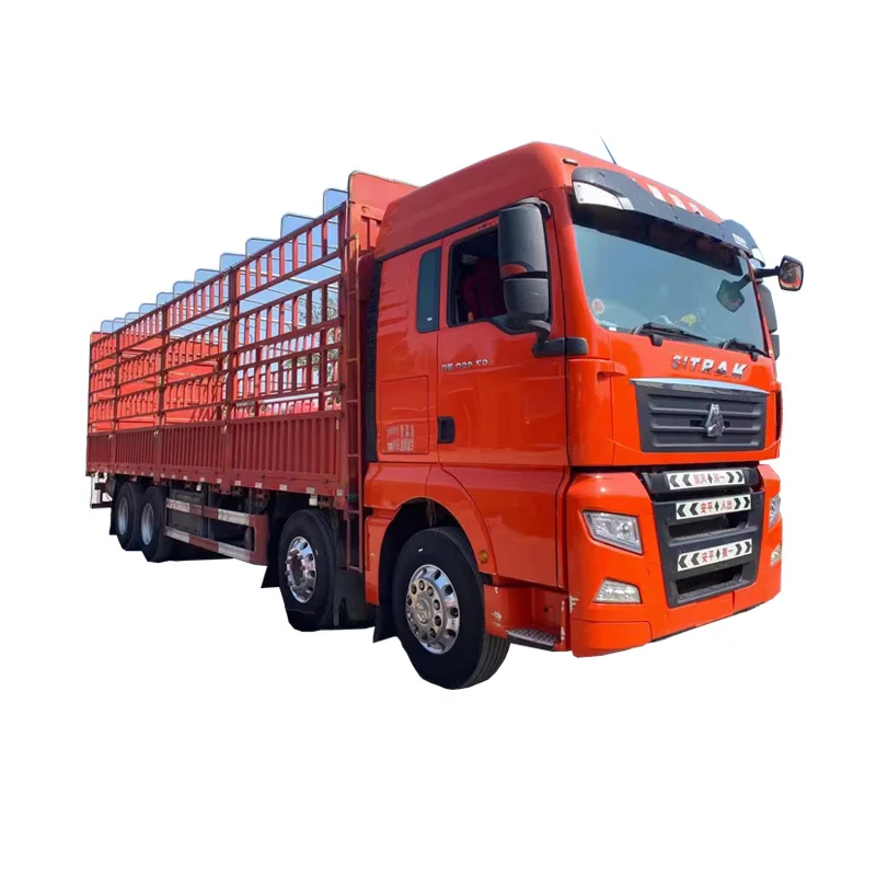 Used Lorry Truck 8*4 Diesel Engine Heavy Duty 12 Wheels Camion Truck ...