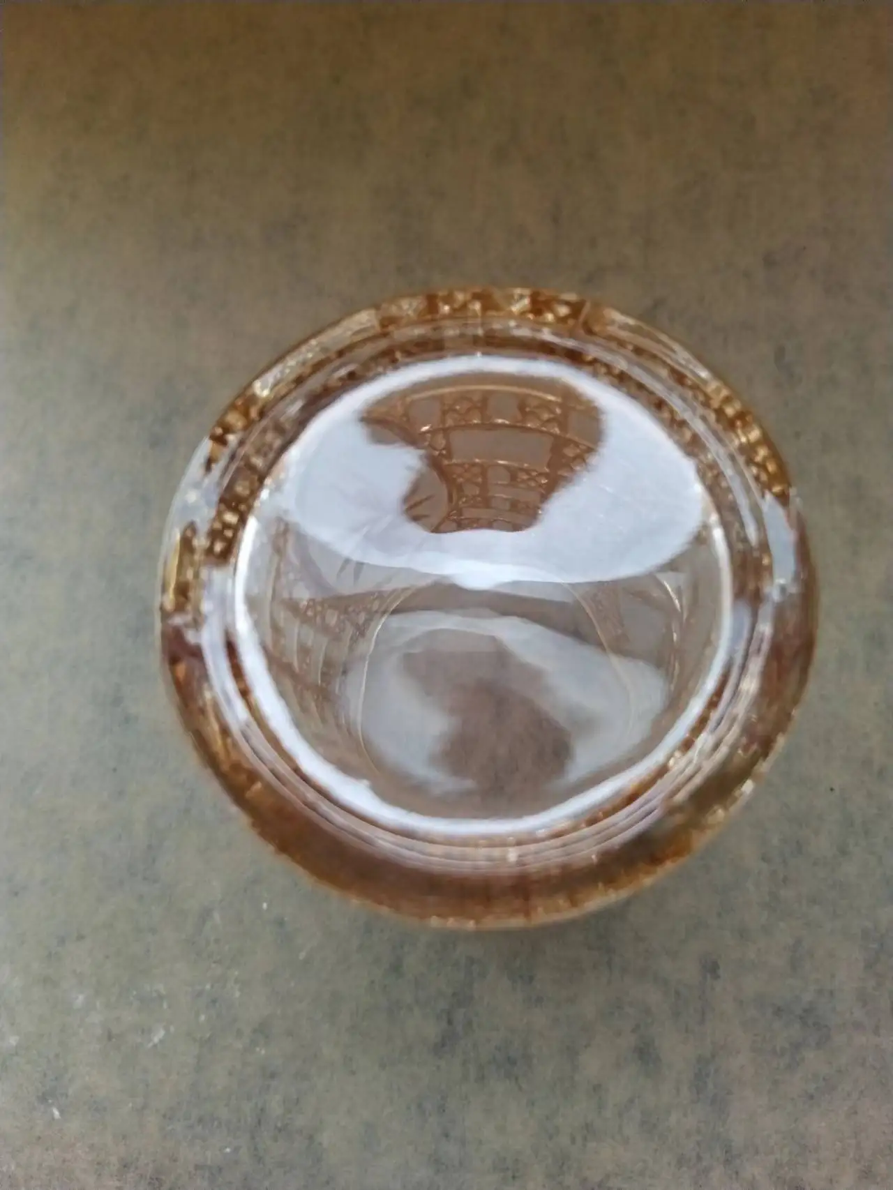 Turkish Tumbler Ottoman Style Glassware Gift Set - Gold