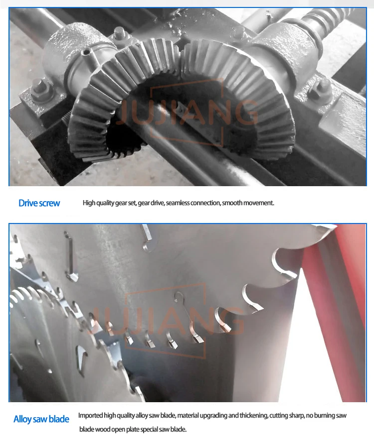 Automatic Round Log Table Sliding Cutting Machine Wood Saw Mill Band ...