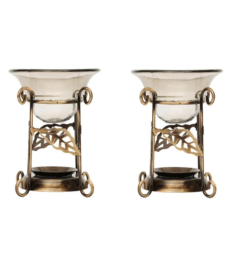 Antique style Brass Fragrance oil Diffuser Incense burner oil burner ...