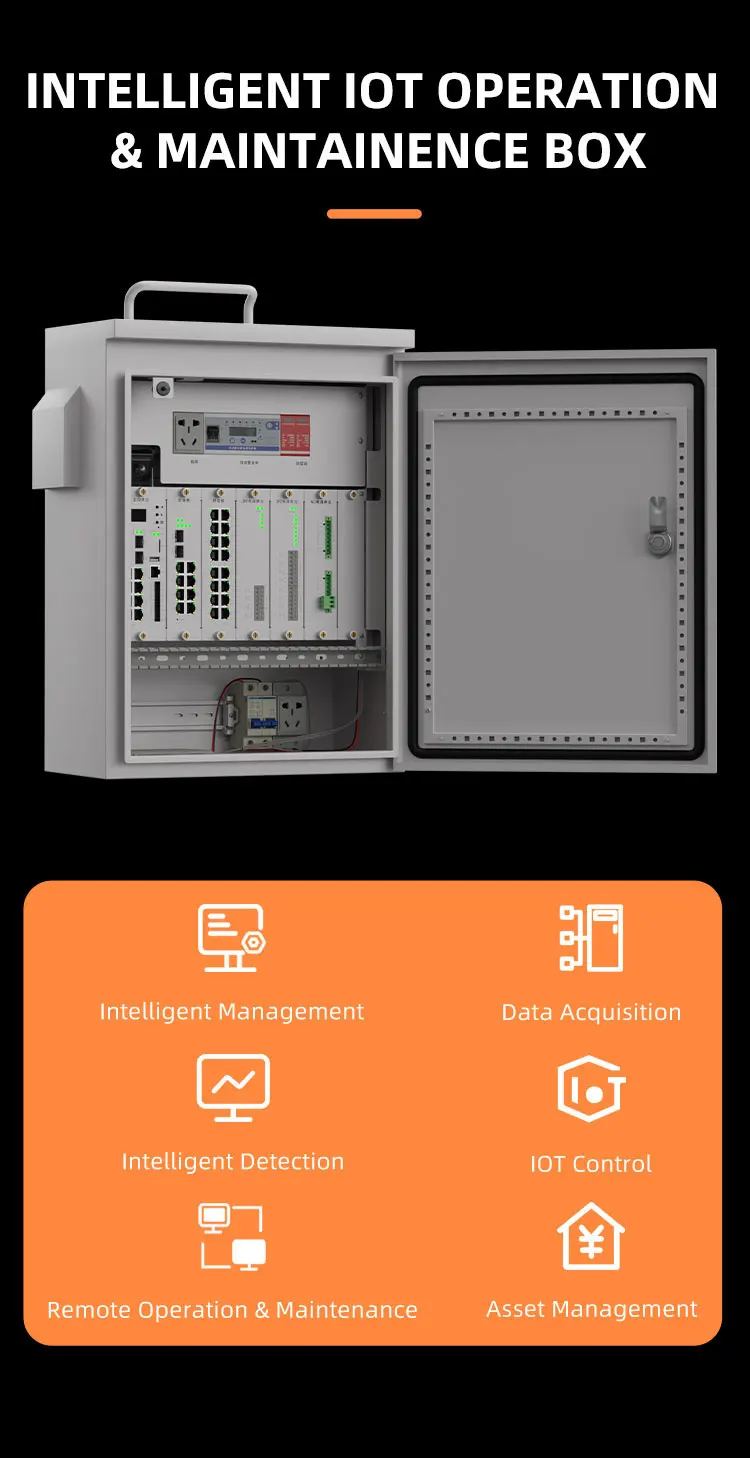Custom Waterproof Pole Mount Cctv Monitoring Cabinet Poe Switch Box,Iot ...