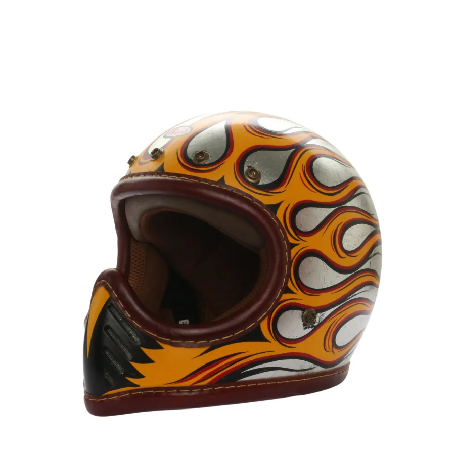 Full Face Custom Raw Vintage Helmet Competitive Price Motorcycle Arrow ...