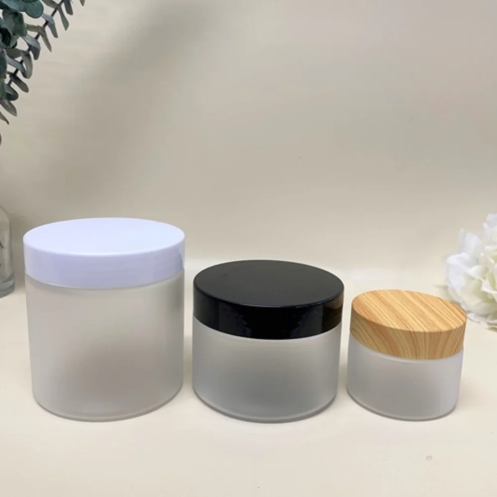 Transparent PET Plastic Cosmetic Jars,plastic cream jar, Body Creams ...