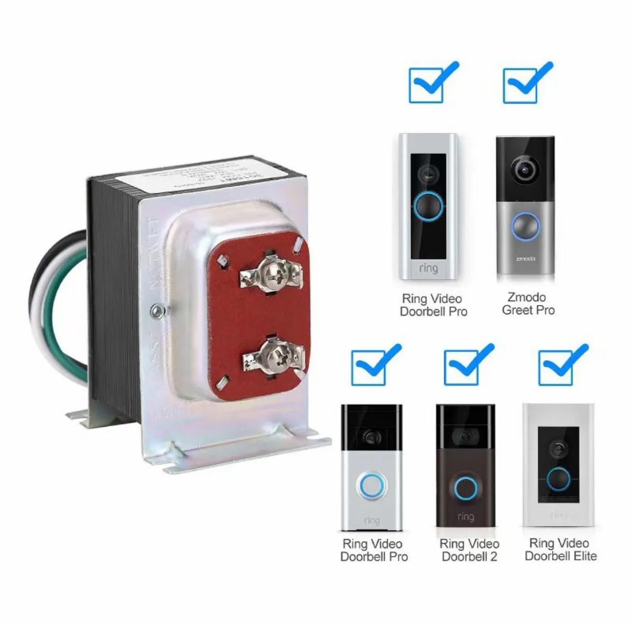 Hardwired Door Chime Transformer for Ring Video Doorbell| Alibaba.com