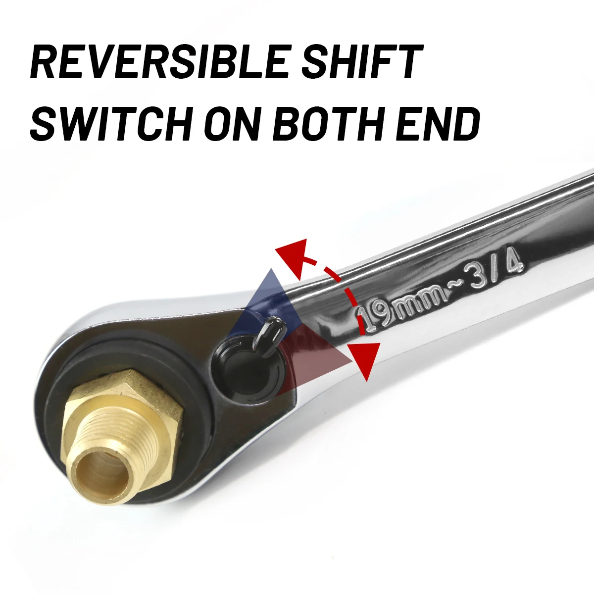 Universal Double Box End Ratcheting Hand Wrench Set Socket Holder TW ...